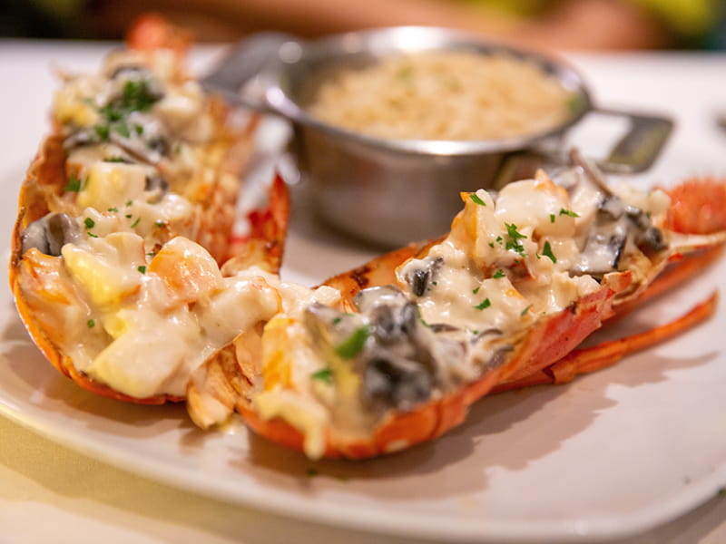 Lobster Tail Thermidor