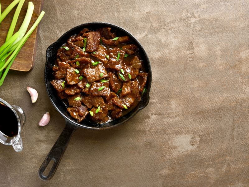 Autumn Recipes: Grilled Beef Stew Skillet