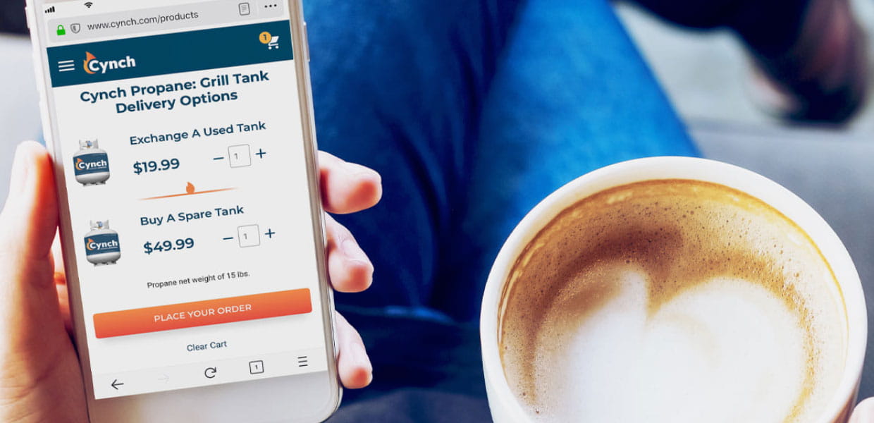 Cynch Propane Tank Delivery